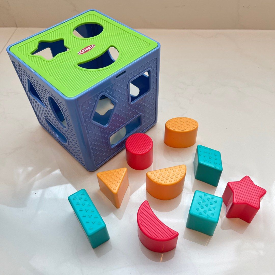 Playskool shape sorter playtime infant toddler color, Hobbies & Toys ...