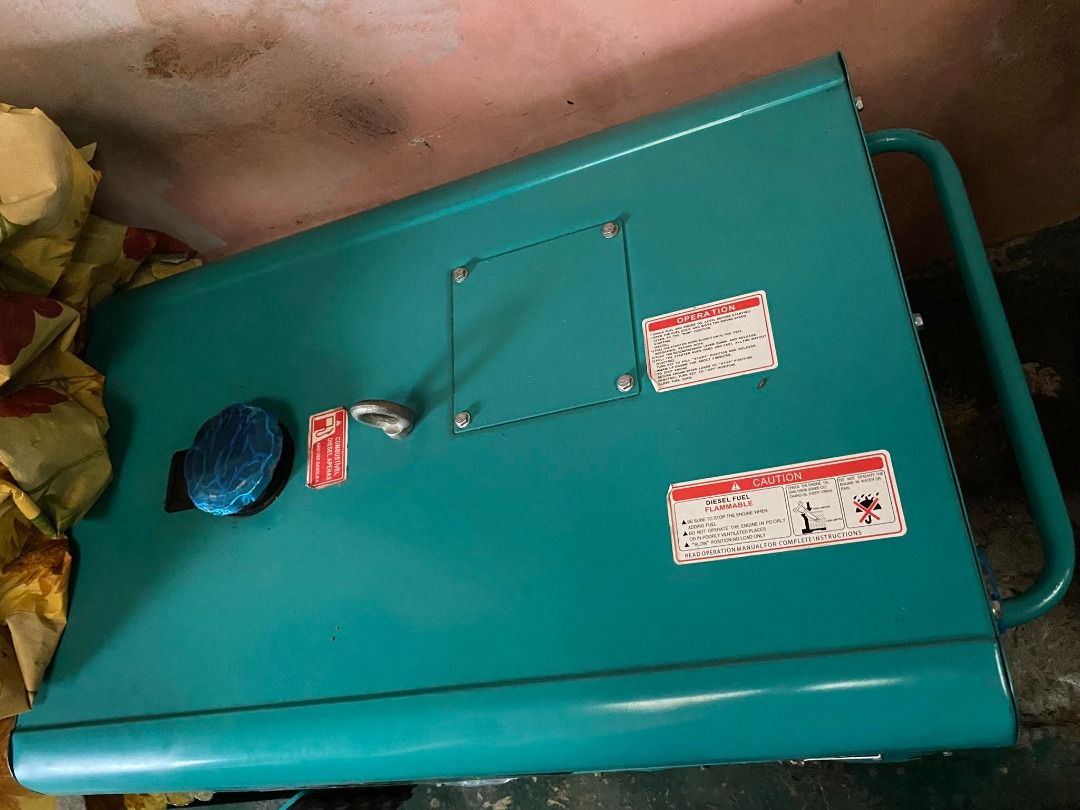 PMG Power Tech Diesel Generator Set 5KVA, Commercial & Industrial ...