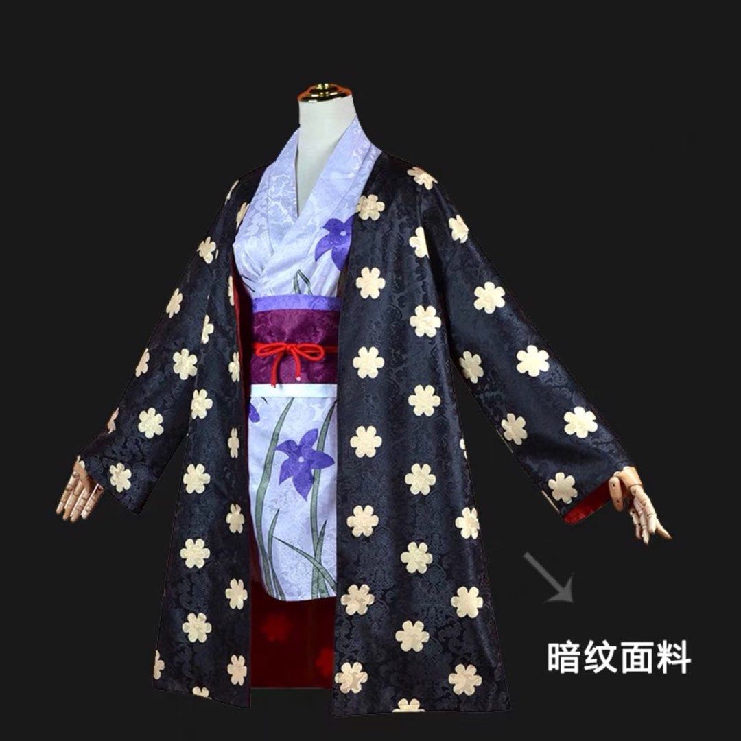 [PO] Nico Robin Kimono Cosplay ONE PIECE Wano Country, Hobbies & Toys ...