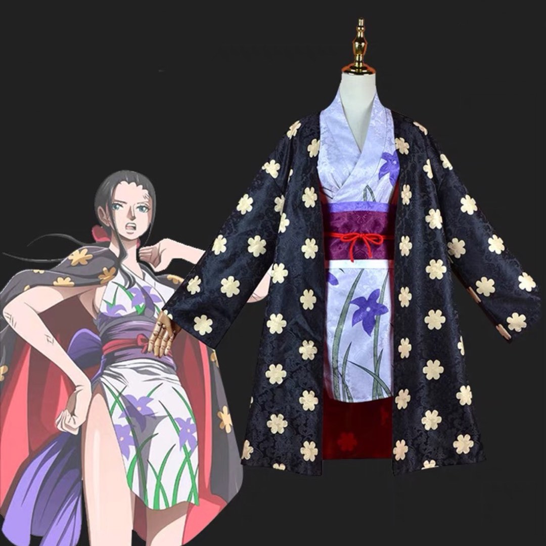 [PO] Nico Robin Kimono Cosplay ONE PIECE Wano Country, Hobbies & Toys ...