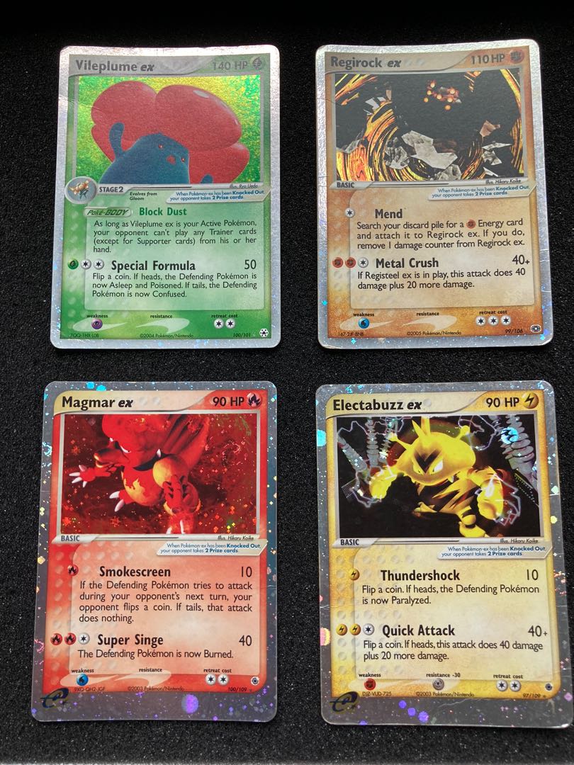 Pokemon Cards EX Era Singles, Hobbies & Toys, Toys & Games on Carousell