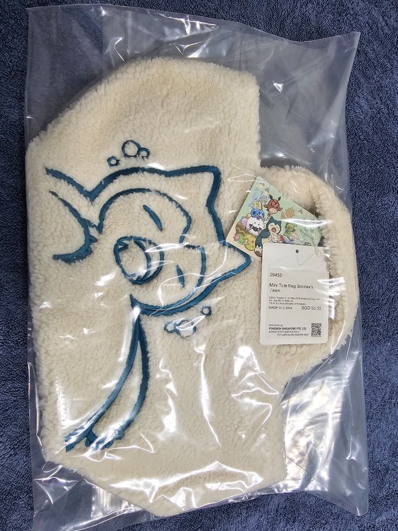 Pokemon Mini Tote Bags Snorlax Yawn, Women's Fashion, Bags & Wallets ...