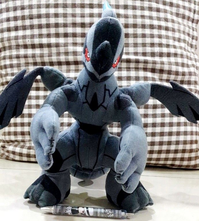 Pokemon Zekrom plush 33cm, Hobbies & Toys, Toys & Games on Carousell