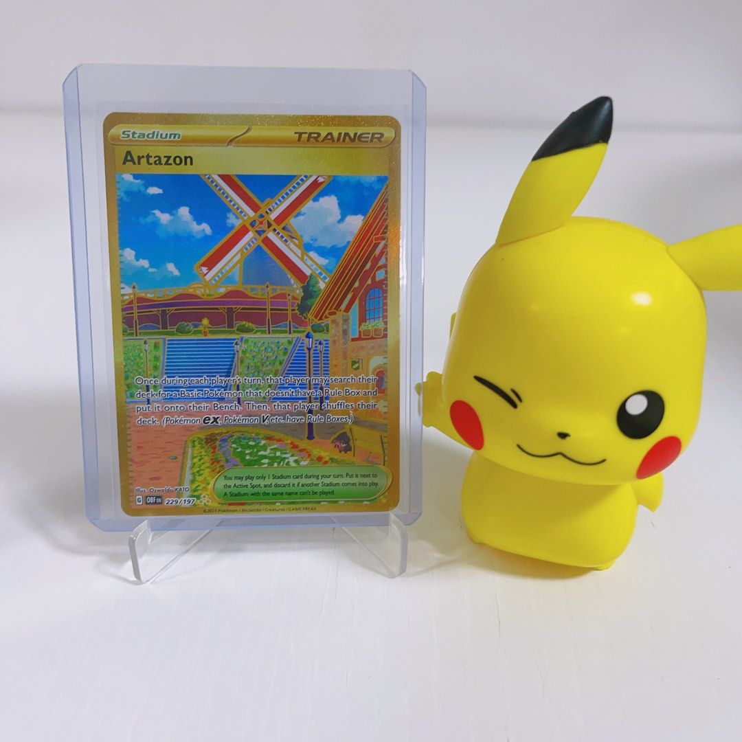Pokémon cards - OBF Obsidian Flames Gold Cards Hyper Rare - Artazon and ...