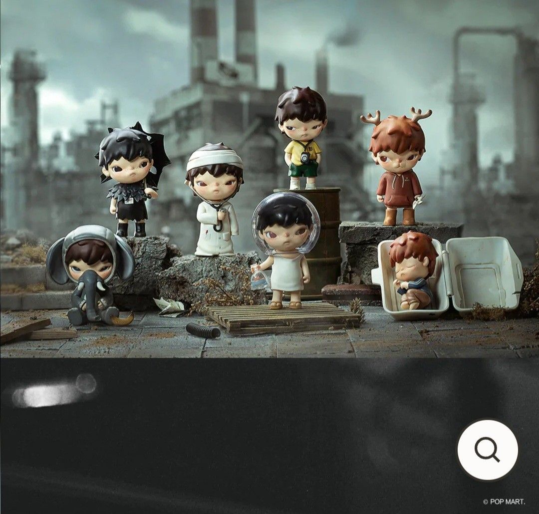 POPMART Hirono City of Mercy Series - Fallen Angel Character, Hobbies ...