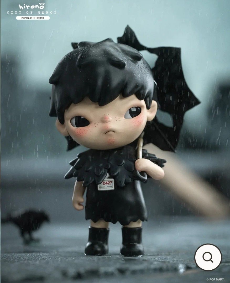 POPMART Hirono City of Mercy Series - Fallen Angel Character, Hobbies ...