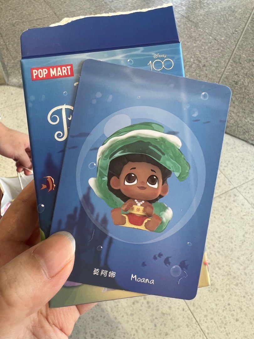 Popmart princess childhood moana, Hobbies & Toys, Toys & Games on Carousell