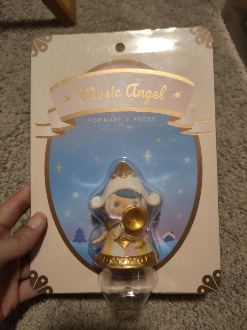 Popmart x Pucky Music Angel, Hobbies & Toys, Toys & Games on Carousell