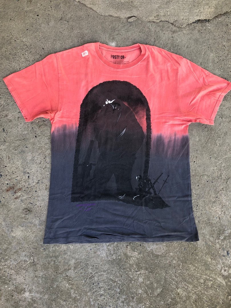 Post malone tour tee Hollywoods bleeding tie die, Men's Fashion, Tops ...