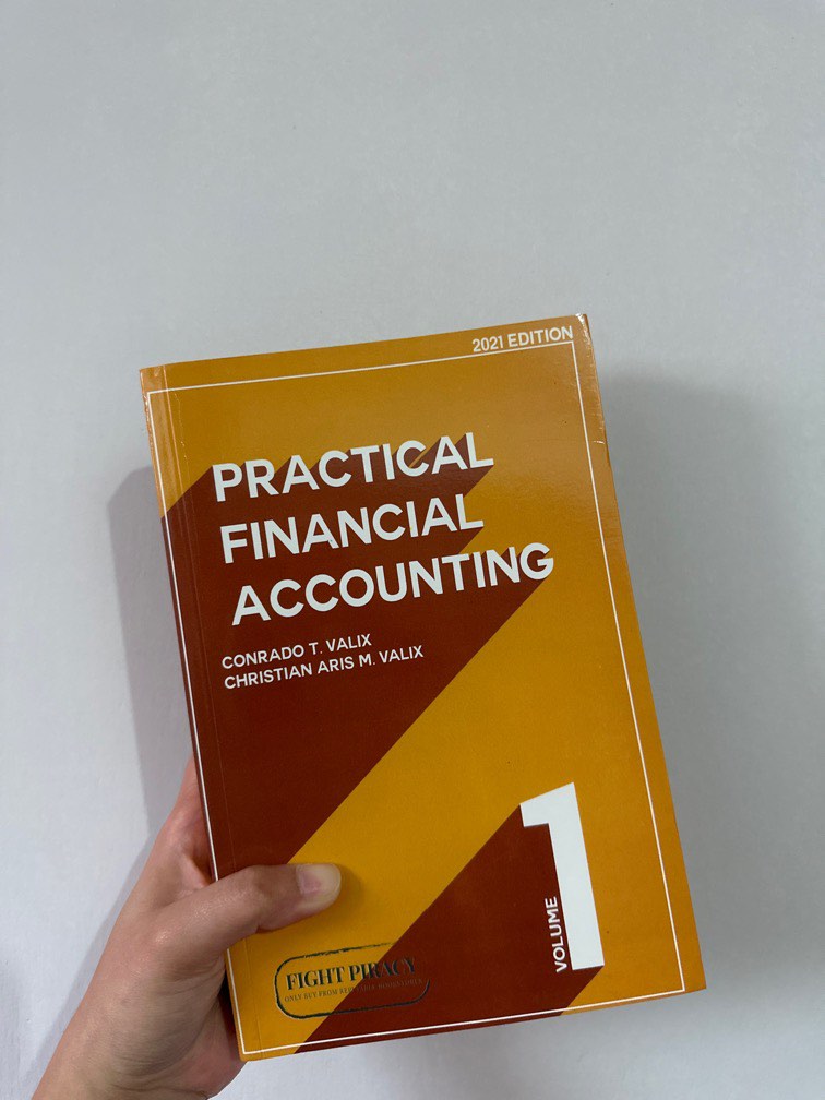 PRACTICAL FINANCIAL ACCOUNTING BOOK VALIX on Carousell