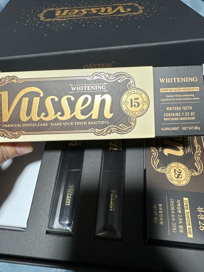 Premium Vussen Whitening Kit, Beauty & Personal Care, Oral Care on Carousell