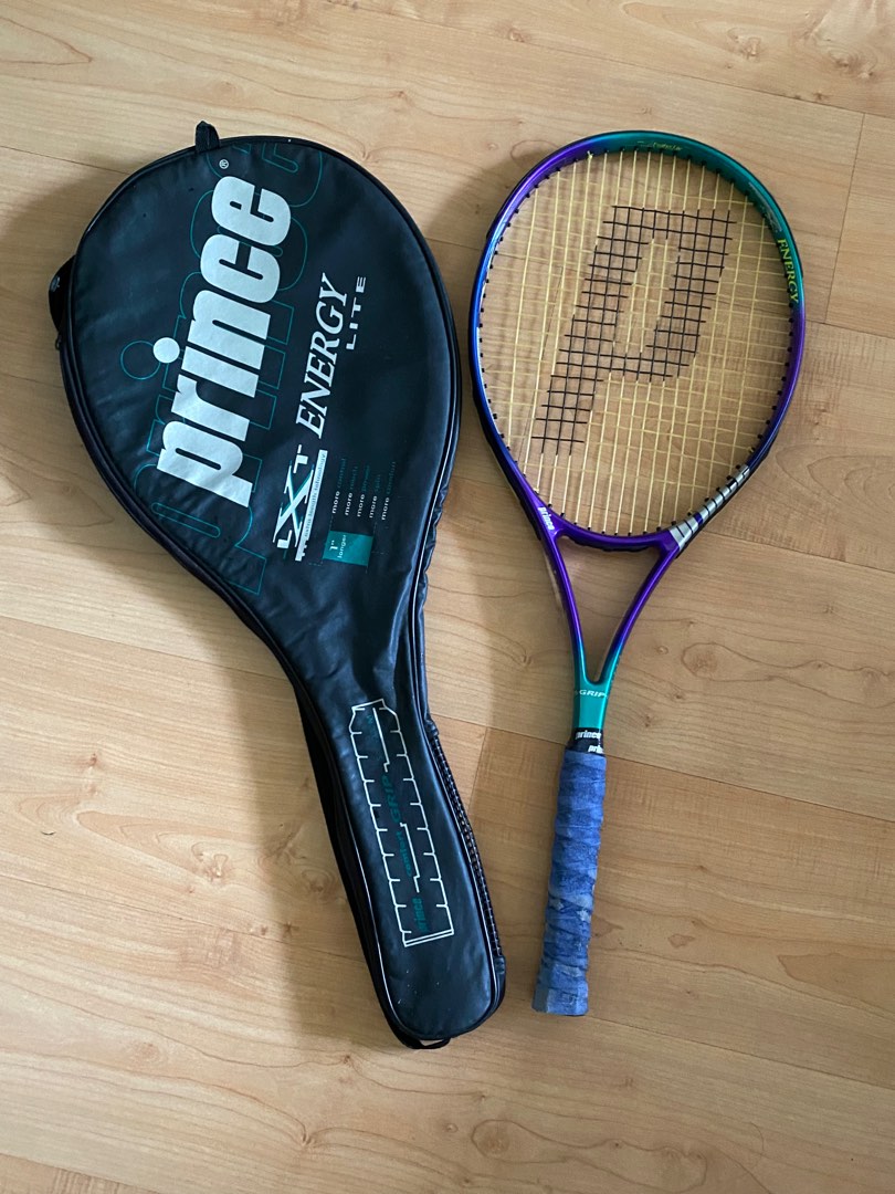 Prince tXt Tennis Racket, Sports Equipment, Sports & Games, Racket ...