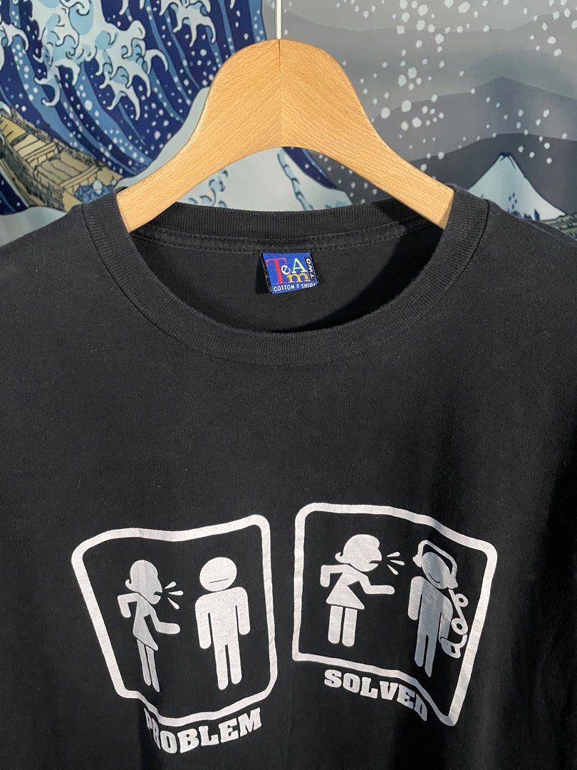 Problema Solved Statement Tee on Carousell