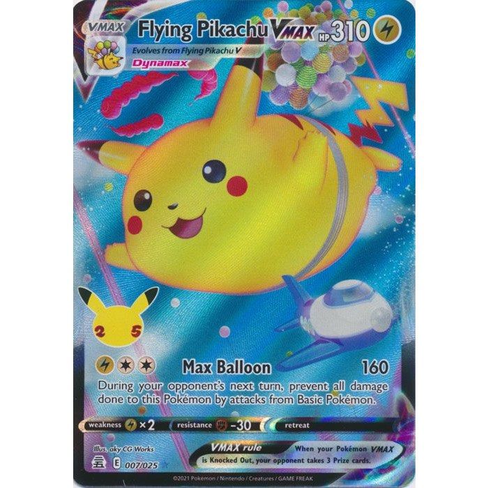 PTCG Pokemon Card - Pikachu Celebrations, Hobbies & Toys, Toys & Games on Carousell