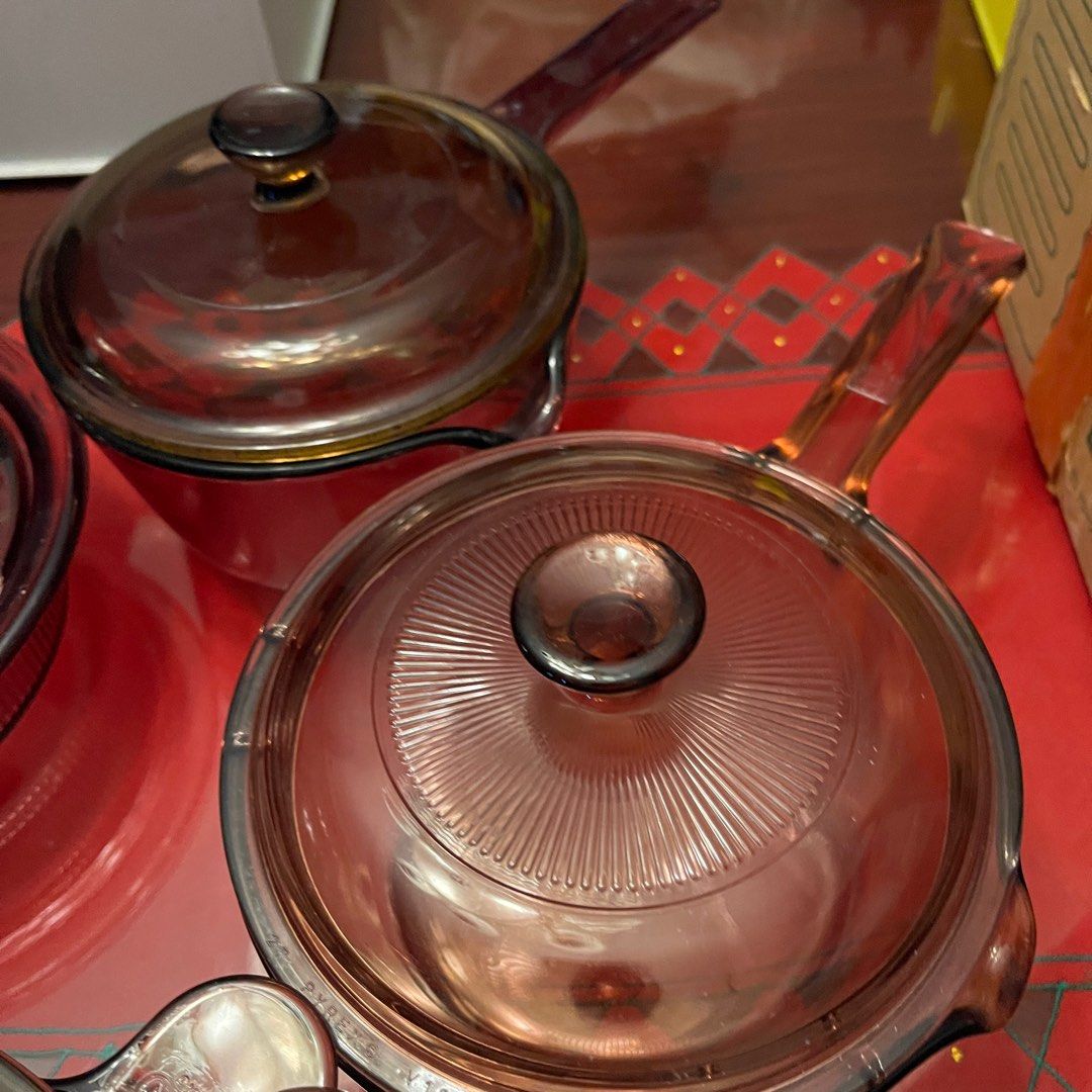 Pyrex Pyroceram Corningware Vision Cookware bundle, Furniture & Home ...