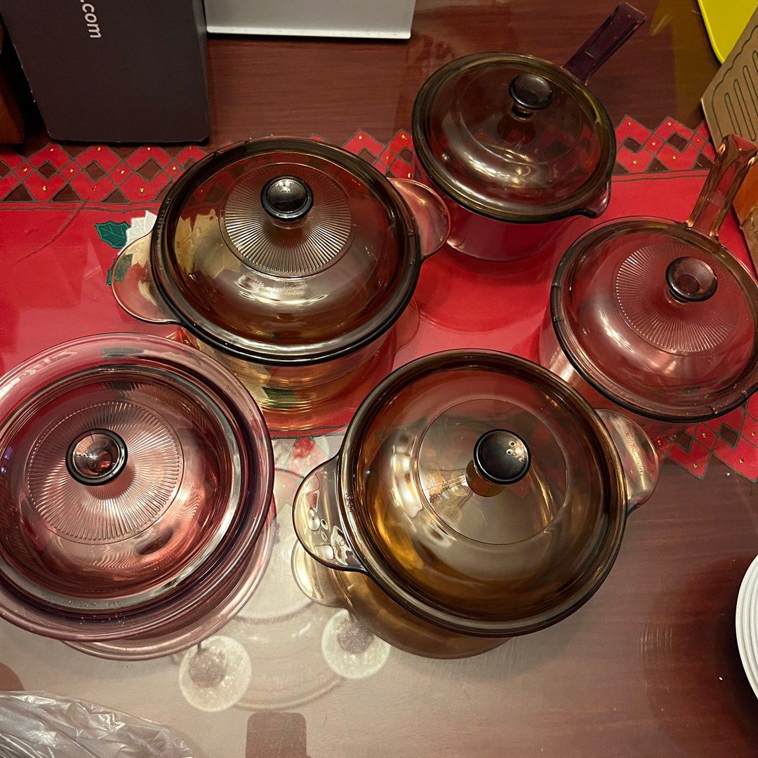 Pyrex Pyroceram Corningware Vision Cookware bundle, Furniture & Home ...