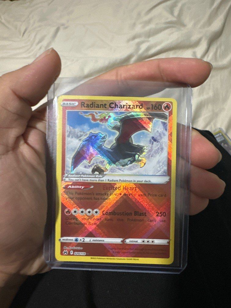 Radiant charizard, Hobbies & Toys, Toys & Games on Carousell