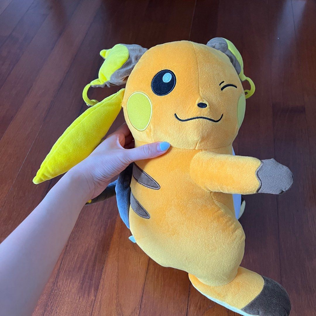 Raichu Pokemon Plushie with Gift Wrapping, Hobbies & Toys, Toys & Games ...
