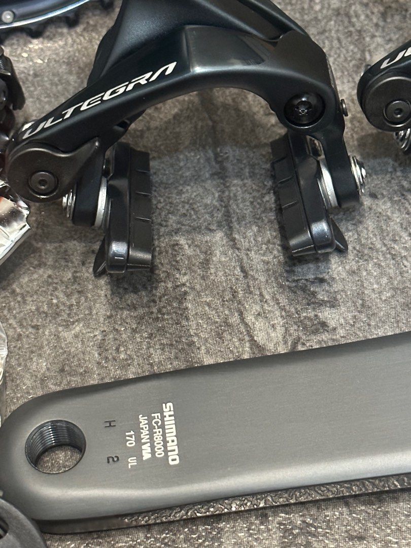 [Readystock]Full shimano ultegra R8000 rim brake groupset, Sports ...