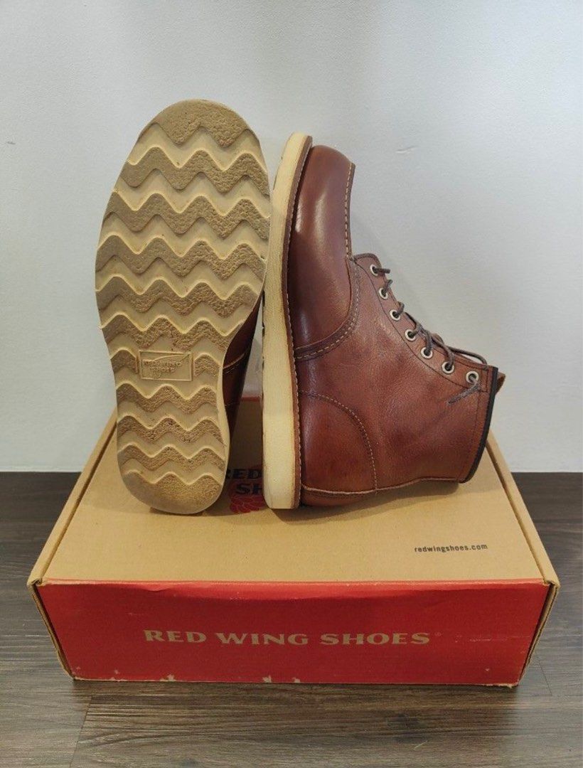 Red wing 8138, Men's Fashion, Footwear, Boots on Carousell