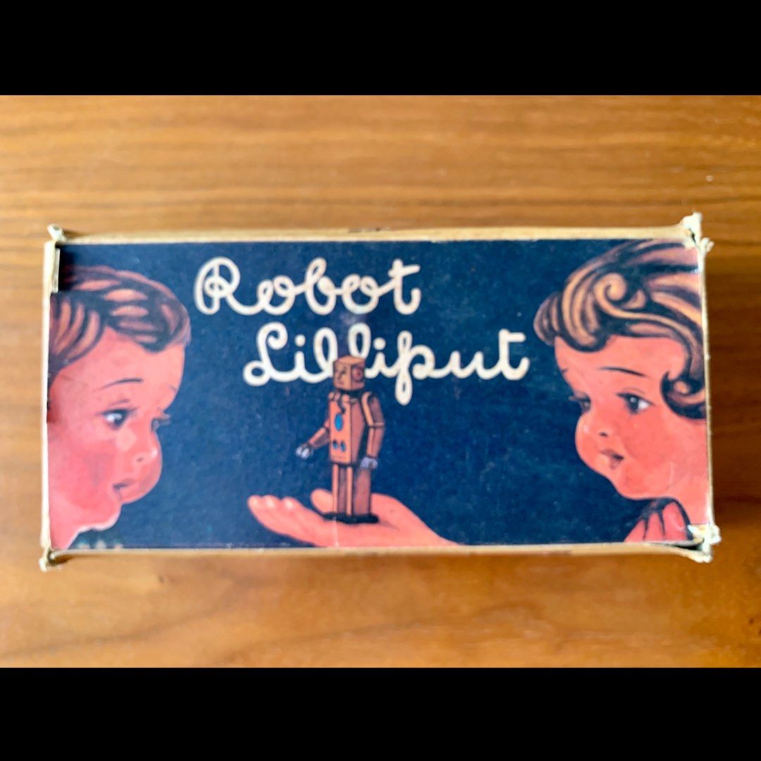 Robot Lilliput Wind Up Tin Toy, Hobbies & Toys, Toys & Games on Carousell
