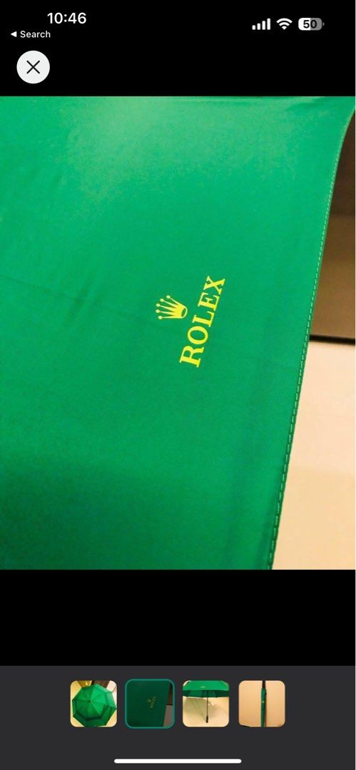 Rolex Golf Umbrealla, Luxury, Accessories on Carousell