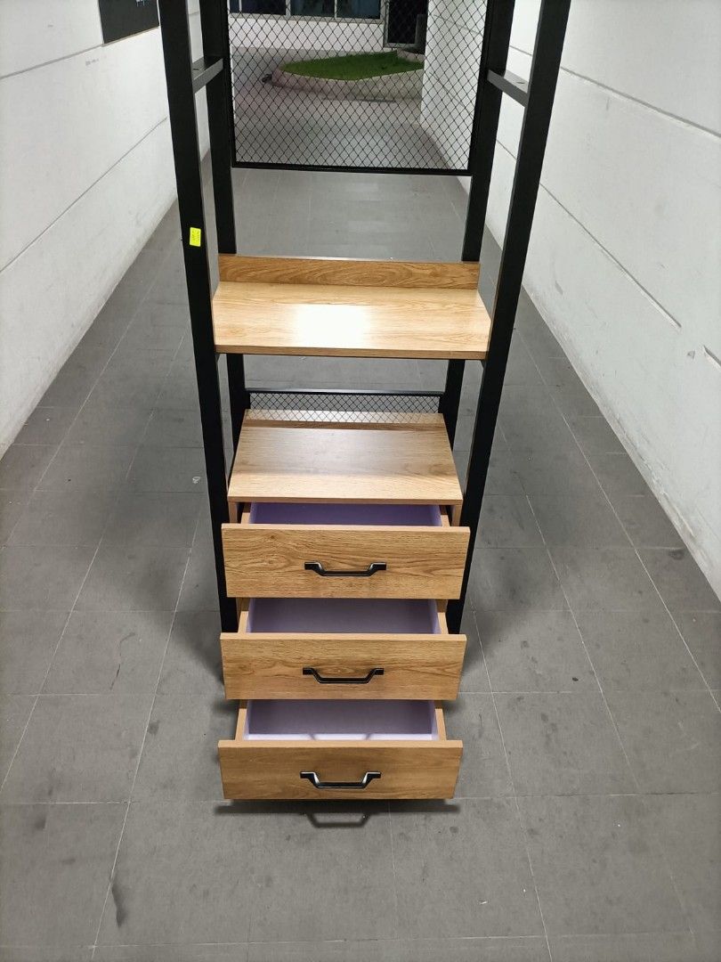 ROMEZ Open Concept Wardrobe, Furniture & Home Living, Furniture ...