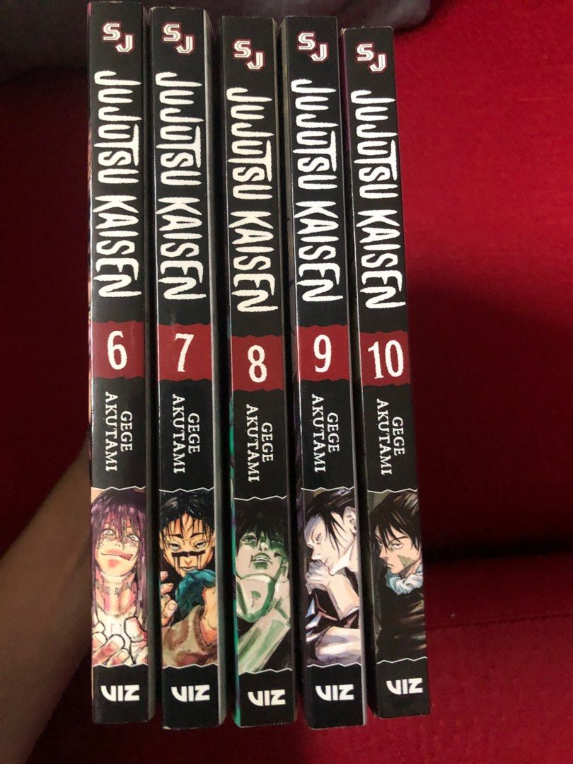 [RS] JUJUTSU KAISEN VOL 6 - 10, Hobbies & Toys, Books & Magazines, Comics & Manga on Carousell
