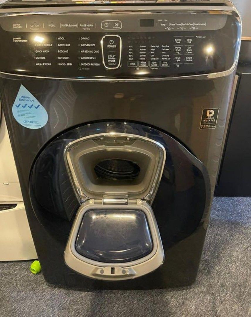 Samsung flexi washer/dryer combo, two washers in one, TV & Home ...