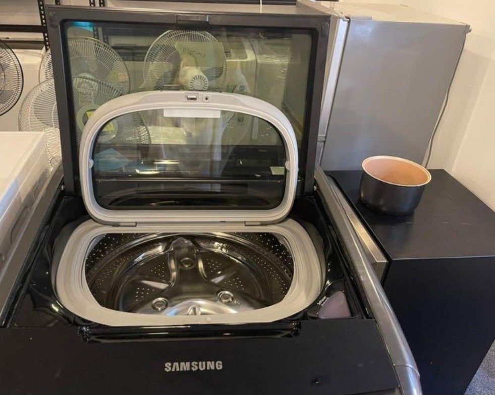 Samsung flexi washer/dryer combo, two washers in one, TV & Home ...