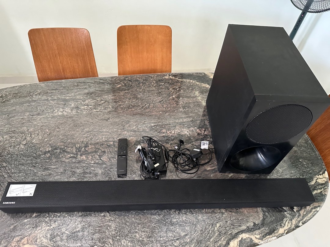 samsung speaker & subwoofer hw m550, Audio, Soundbars, Speakers ...