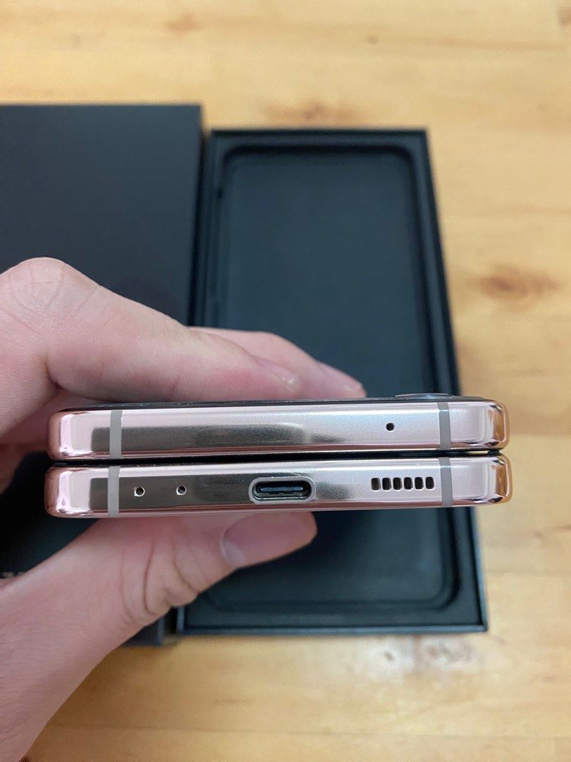 Samsung Z Flip 4 256GB - Pink Gold, Mobile Phones & Gadgets, Mobile ...