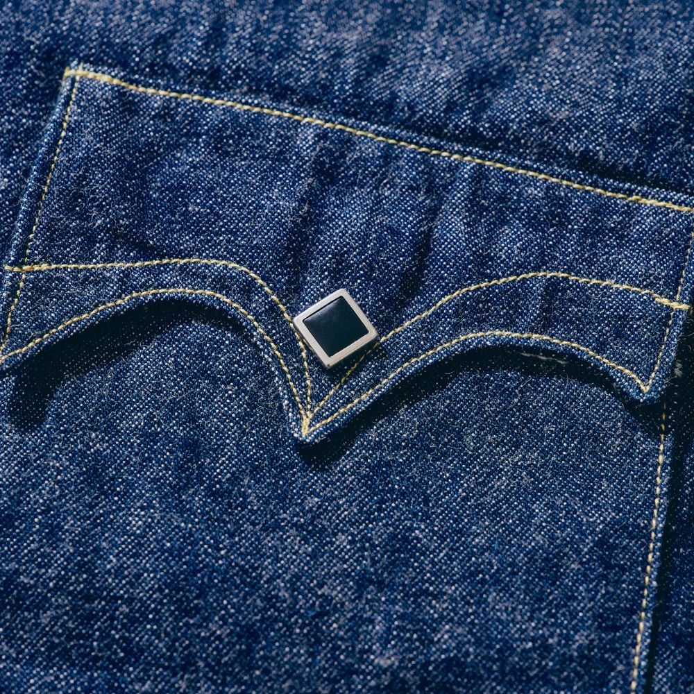 SAMURAI SWD-L01 DENIM WESTERN SHIRT, Men's Fashion, Tops & Sets, Formal ...