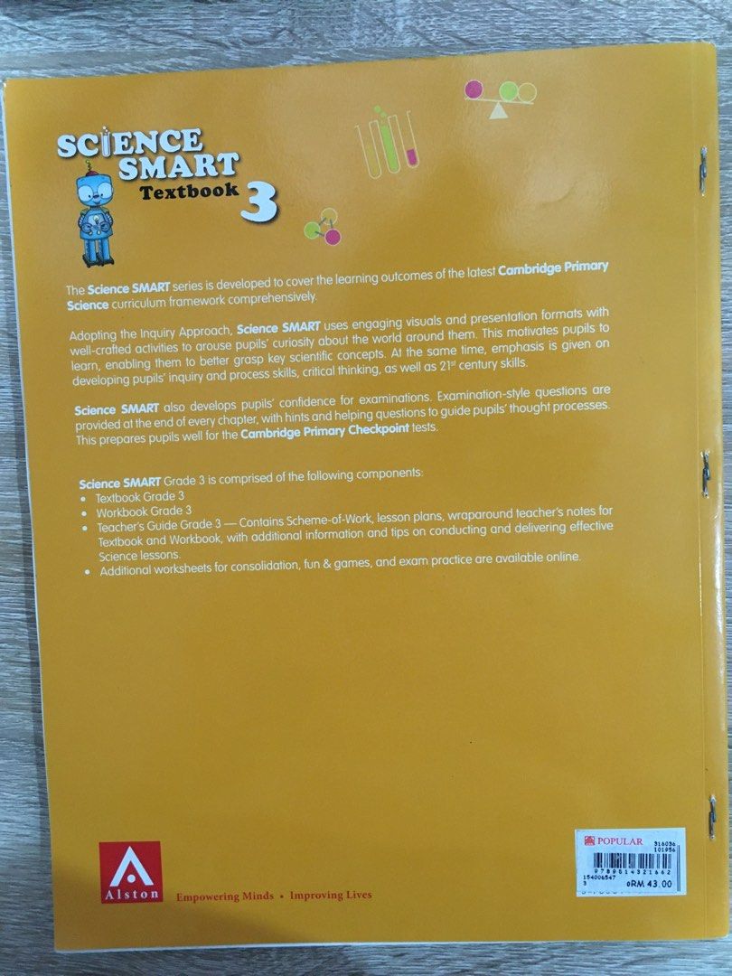 Science SMART 3 Textbook, Hobbies & Toys, Books & Magazines, Textbooks ...