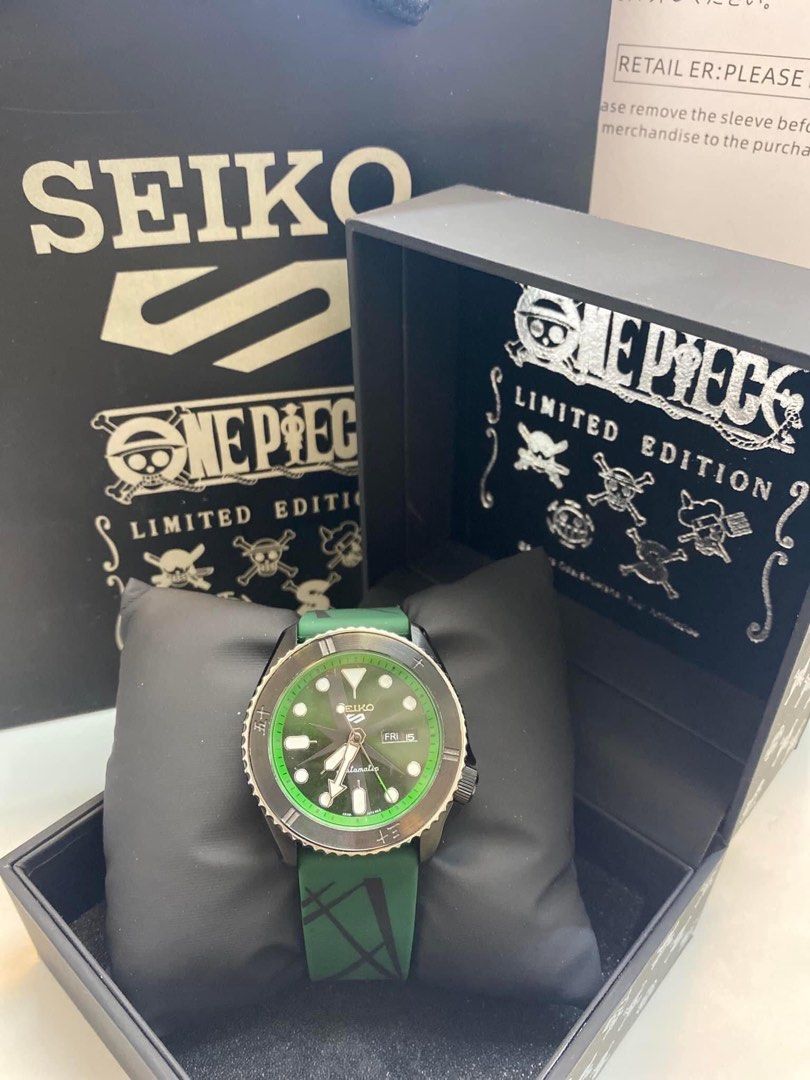 Seiko x one piece, Luxury, Watches on Carousell