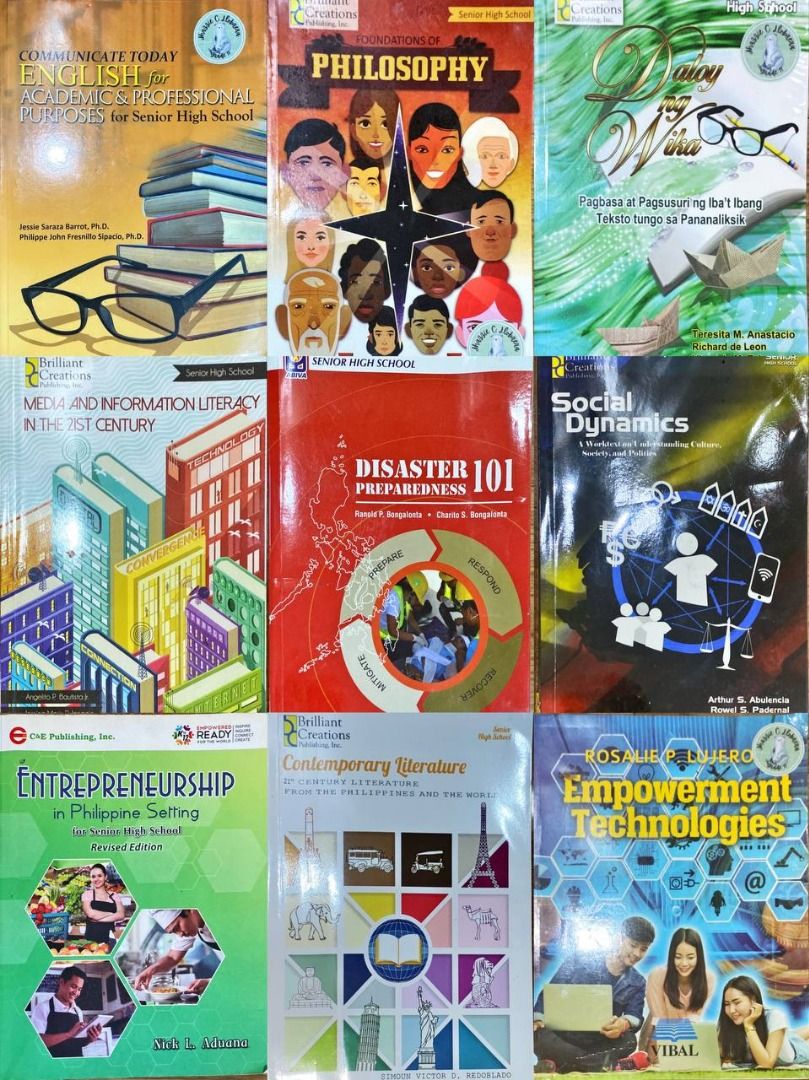 senior high school books, Hobbies & Toys, Books & Magazines, Textbooks ...