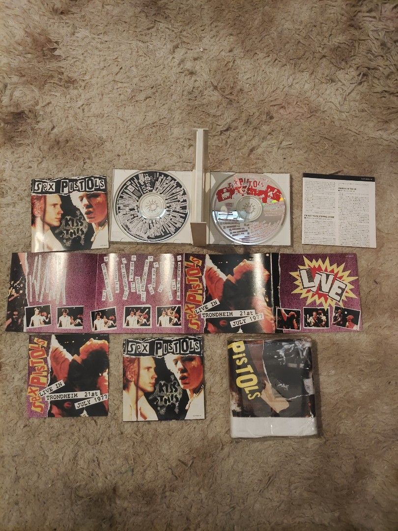 Sex Pistols Kiss This Deluxe Box Set Japan With Obi Nos Vintage T