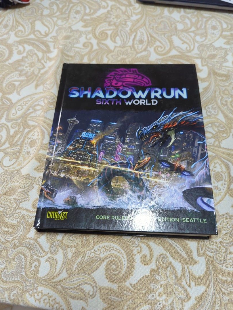 Shadowrun 6E rulebook (Seattle), Hobbies & Toys, Books & Magazines ...