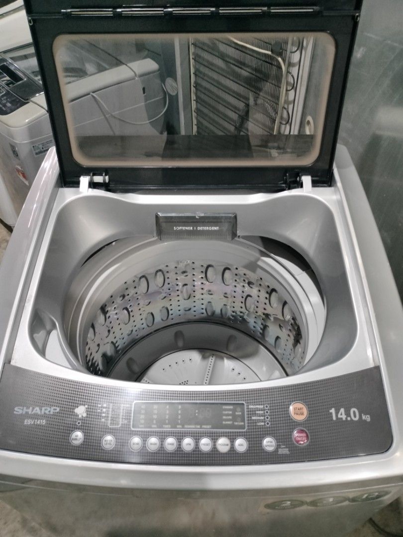 Sharp 14kg inverter save energy washing machine, TV & Home Appliances ...