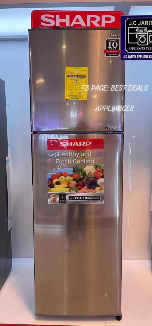 SHARP 8cft INVERTER REF on SALE, TV & Home Appliances, Kitchen ...