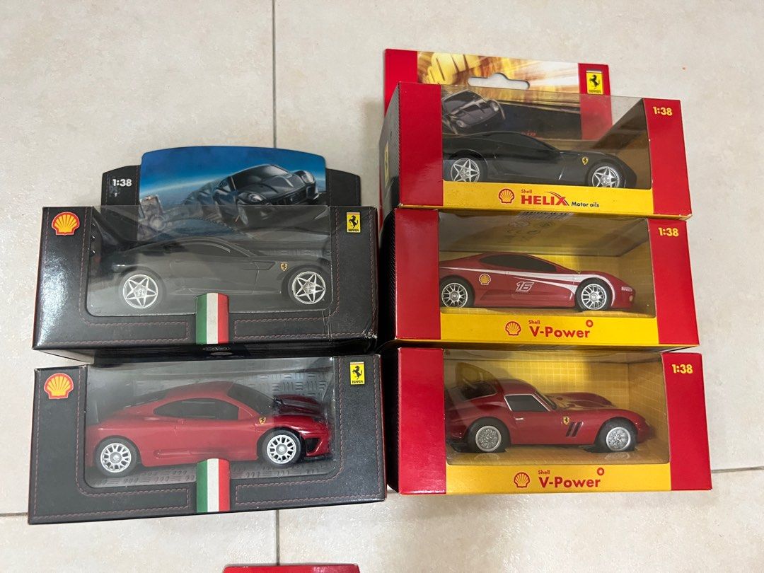 Shell Ferrari Toy Car, Hobbies & Toys, Toys & Games on Carousell