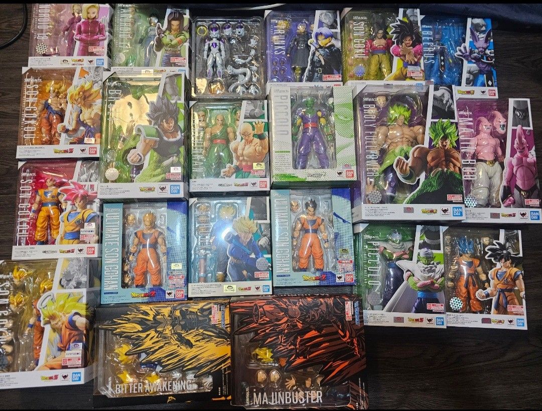 SHF Figuarts DRAGON BALL Z FIGURES FIGMA, Hobbies & Toys, Toys & Games ...