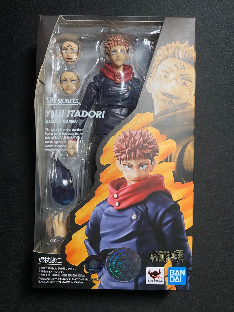 SHF Jujutsu Kaisen Yuji Itadori , Hobbies & Toys, Toys & Games on Carousell
