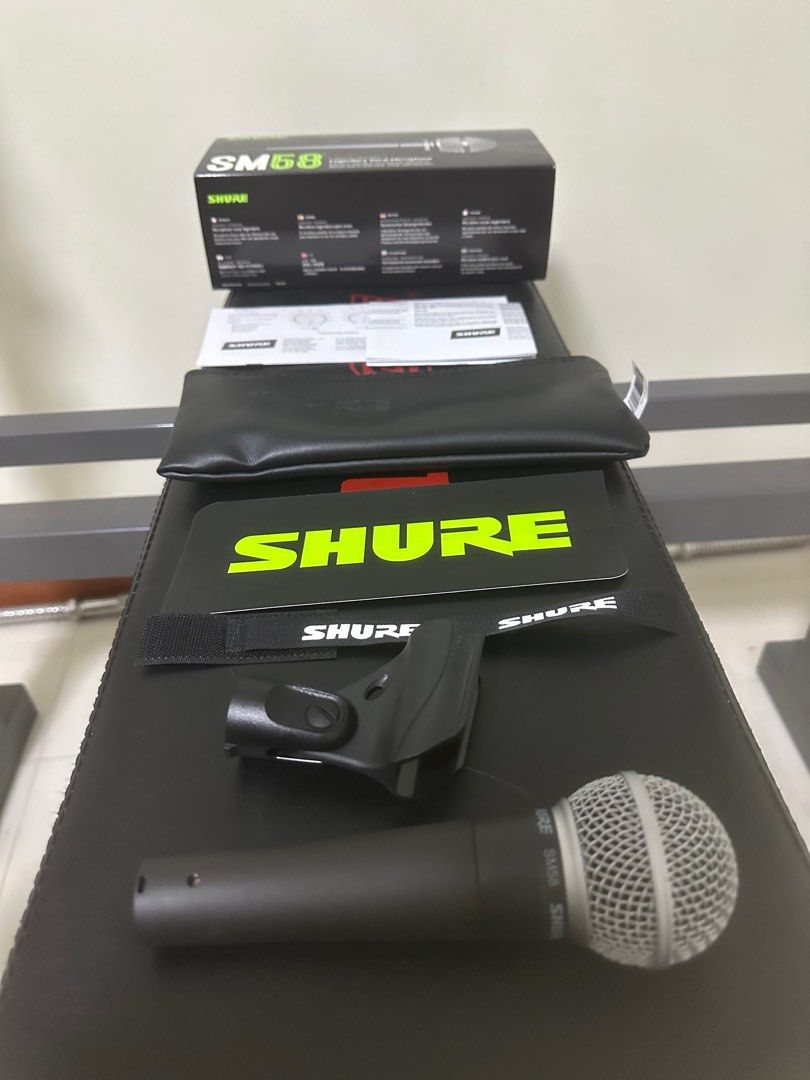 Shure SM58, Audio, Microphones on Carousell