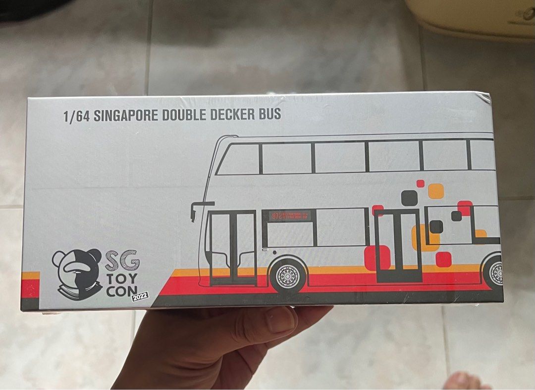 Singapore Double Decker Bus (Svc. 972) Event Model, Hobbies & Toys ...