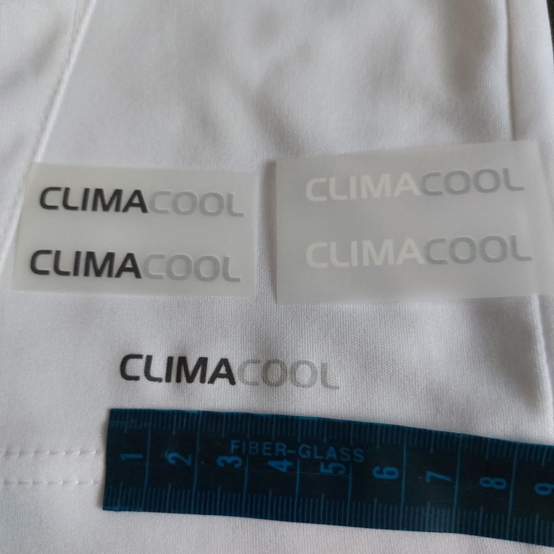 Size Label Tag Ukuran Leher Adidas Climacool untuk Jersey Patch ...