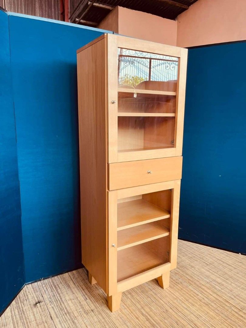 Slim Display Cabinet, Furniture & Home Living, Furniture, Shelves ...