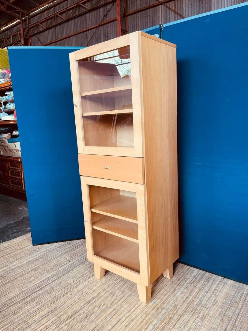 Slim Display Cabinet, Furniture & Home Living, Furniture, Shelves ...