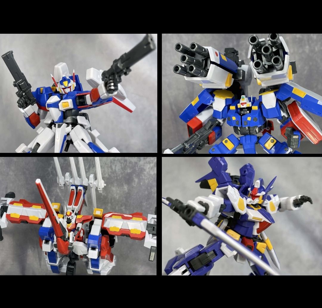 SMP (Shokugan Modeling PRoject) 終極大合體SRX R1+R-Gun Box & R2+R3全裝備型 & 天下無敵配件包 - 超級機械人大戰OG系列 行版PB限定 ...