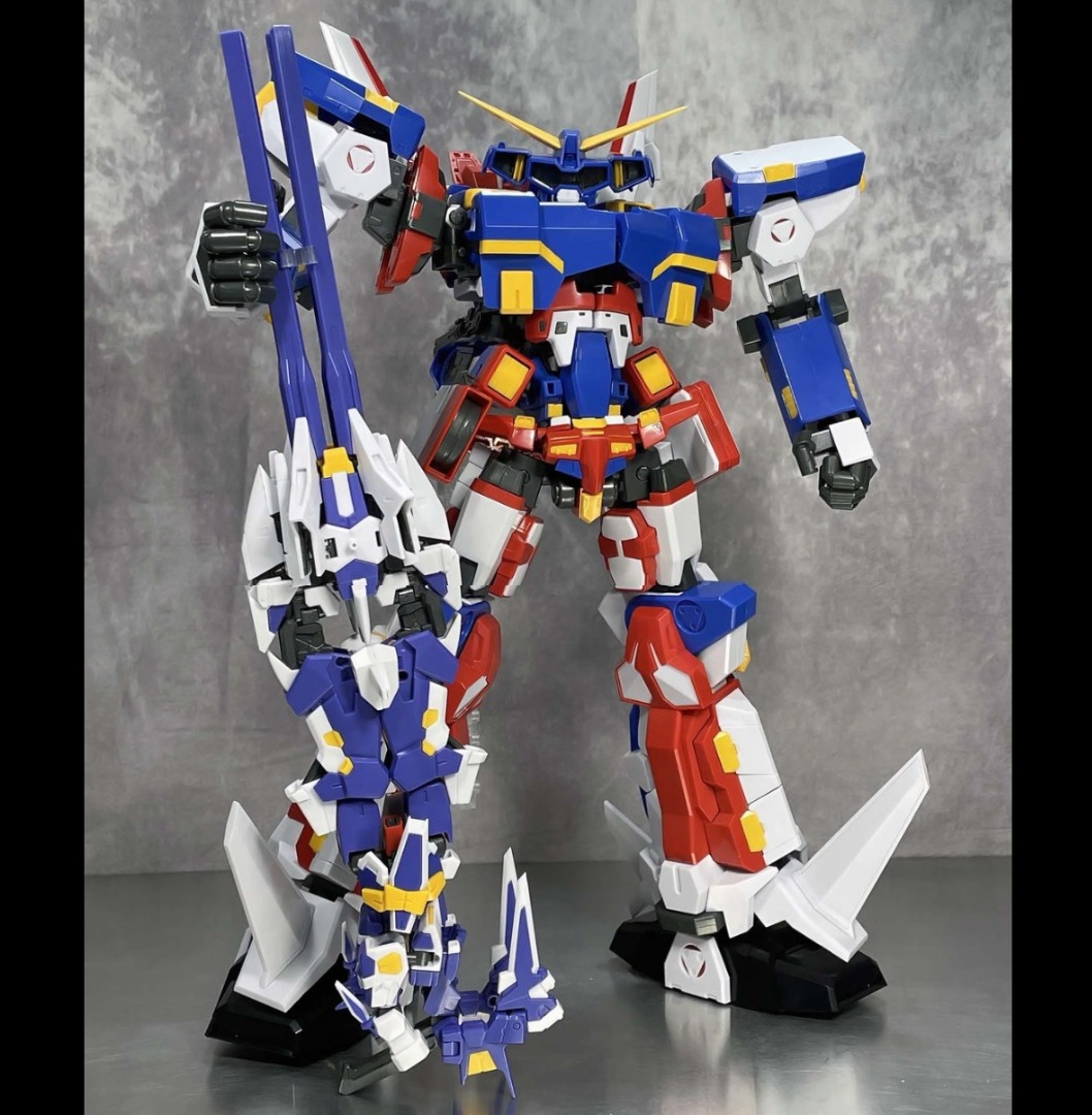 SMP (Shokugan Modeling PRoject) 終極大合體SRX R1+R-Gun Box & R2+R3全裝備型 & 天下無敵配件包 - 超級機械人大戰OG系列 行版PB限定 ...